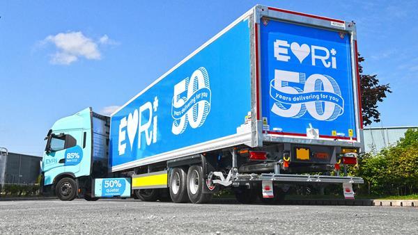 Evri has ordered 139 twin-axle van trailers from Tiger, branded in the ...