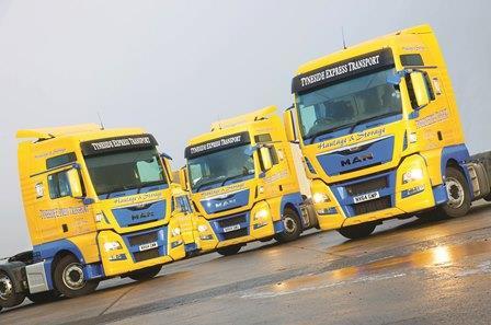 Three MANs for Tyneside Express Transport | MT Article | Motor Transport