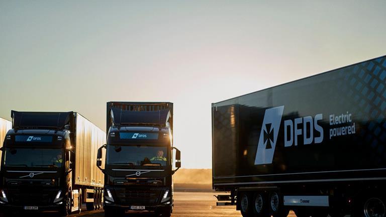 DFDS said it would become one the biggest operators of electric heavy ...