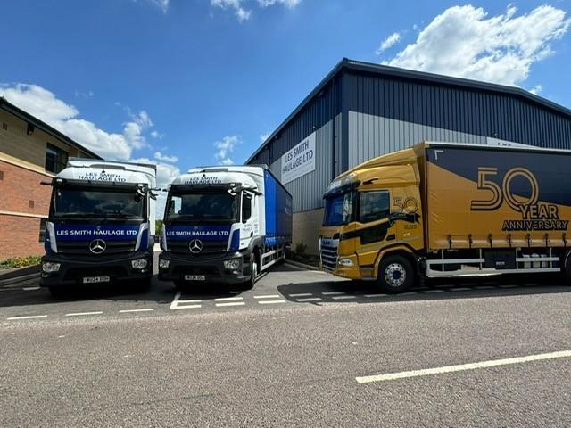 Les Smith Haulage has marked 50 years in business by investing £4m to ...