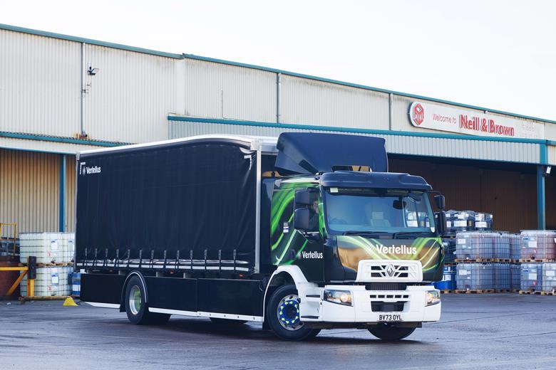 Neill & Brown Global Logistics trials first electric truck with ...