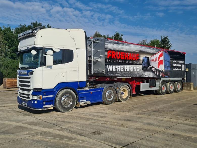 MNS Developments adds two Fruehauf tippers to fleet | Article | Motor Transport