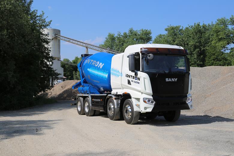 SANY introduces fully electric eTRUCKS to Europe | MT Article | Motor ...